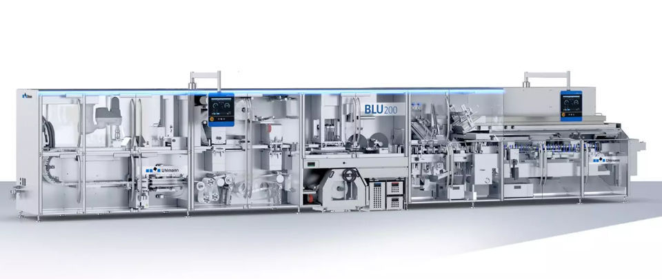 Automatic packaging machine - BLU 200 - Uhlmann - floor-standing ...