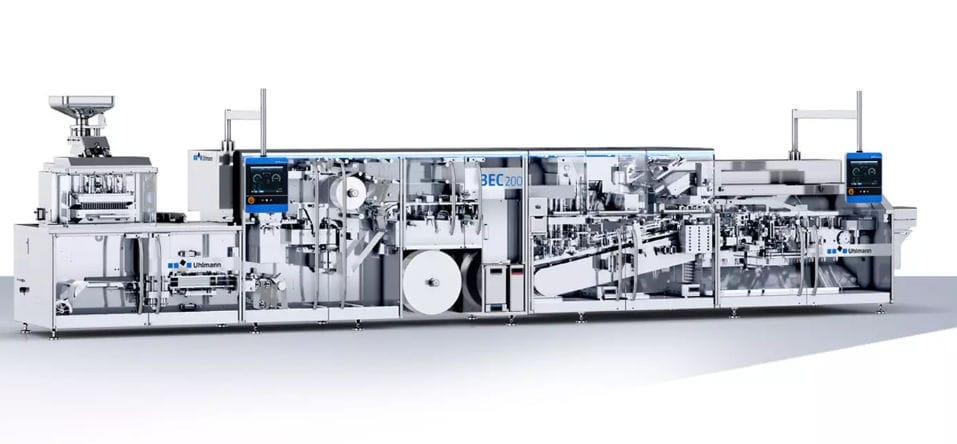 Automatic packaging machine - BEC 200 - Uhlmann - in-line / compact ...