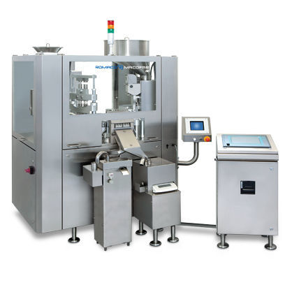 Continuous filler - CD Series - Romaco - intermittent-motion / vacuum ...