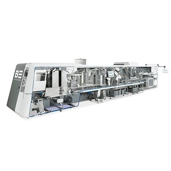 Automatic packaging machine - BE4 - Körber Pharma - floor-standing ...