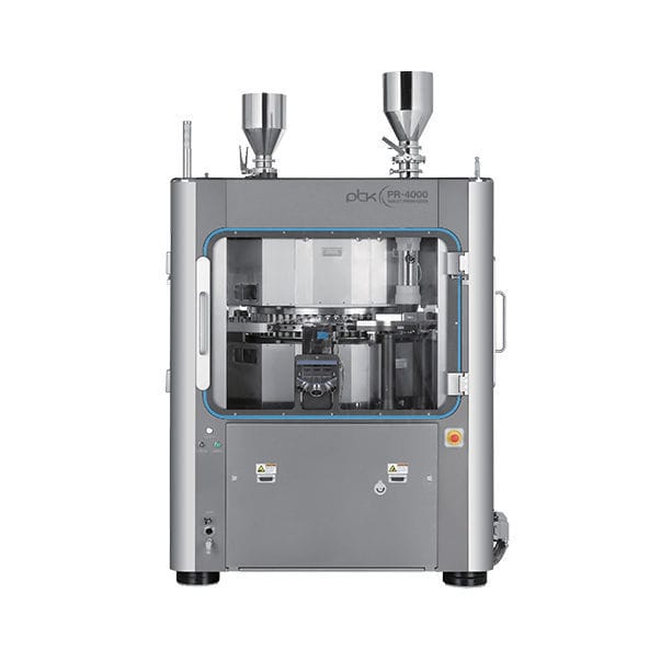 Tableting machine - PR-4000 - PTK - containment / double-sided / single layer