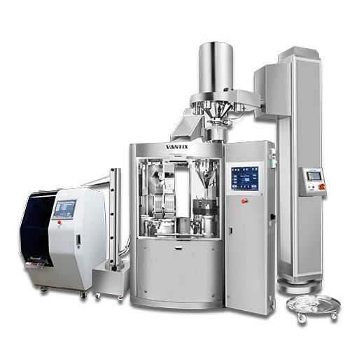 Capsule filler - Sejong Pharmatech - automatic / weight / floor-standing