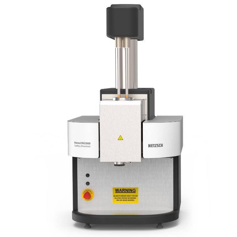 Capillary rheometer - Rosand RH2000 - NETZSCH Analyzing & Testing - for ...