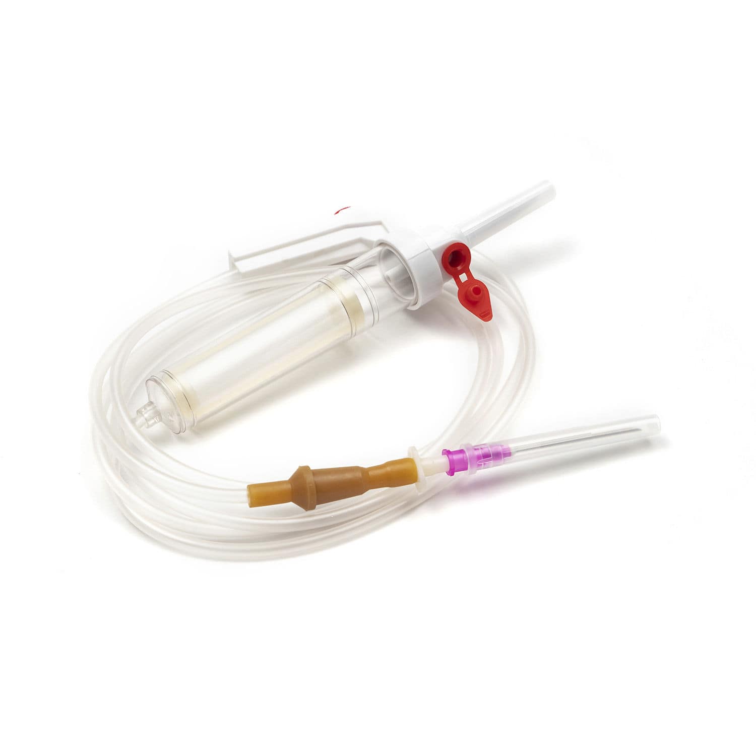 Blood transfusion set - Shandong Wuzhou Medical Equipment - PVC / with ...