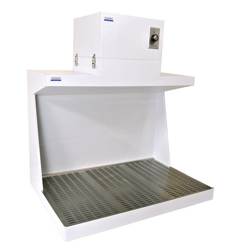 Benchtop laboratory workstation - 1100-1-A - CLEATECH - floor-standing