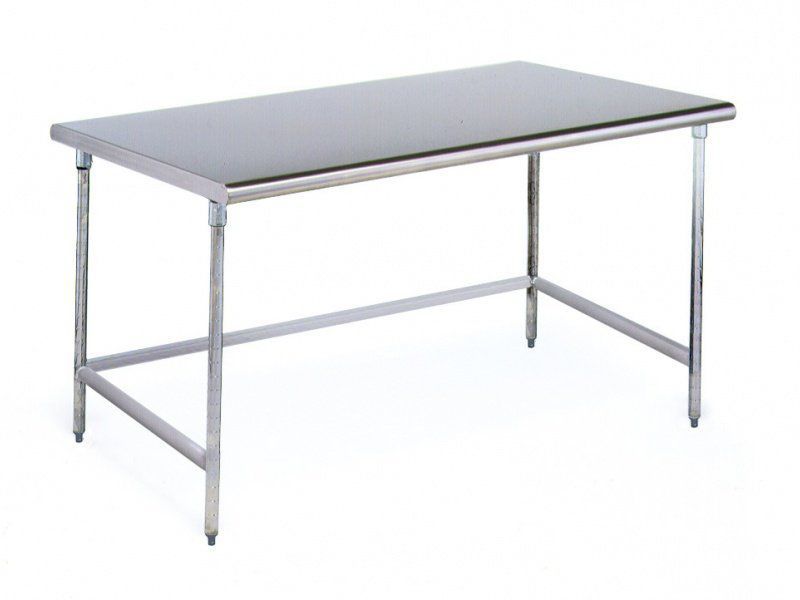 Clean room table - SEP3672T - CLEATECH - rectangular / stainless steel