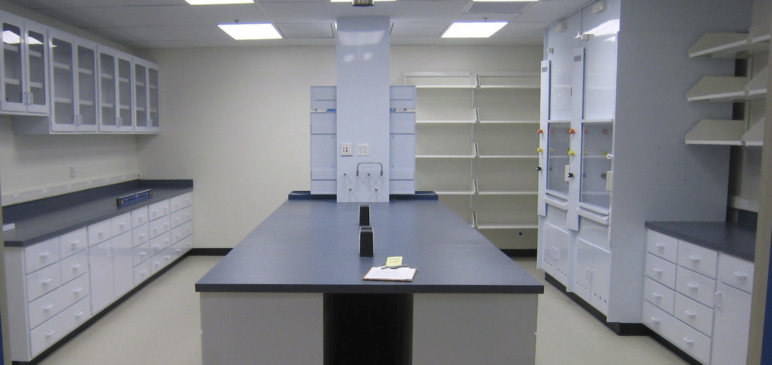 Laboratory bench with sink - CSE - LM Air Technology