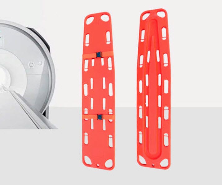 Plastic backboard stretcher - HO-M02 - Hongkong Medi - non-magnetic