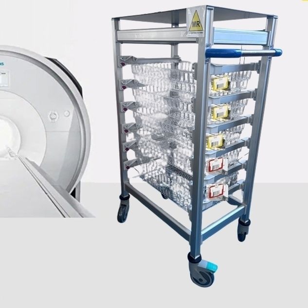 Medical trolley - HO-M05 - Hongkong Medi - storage / plastic / 5-drawer