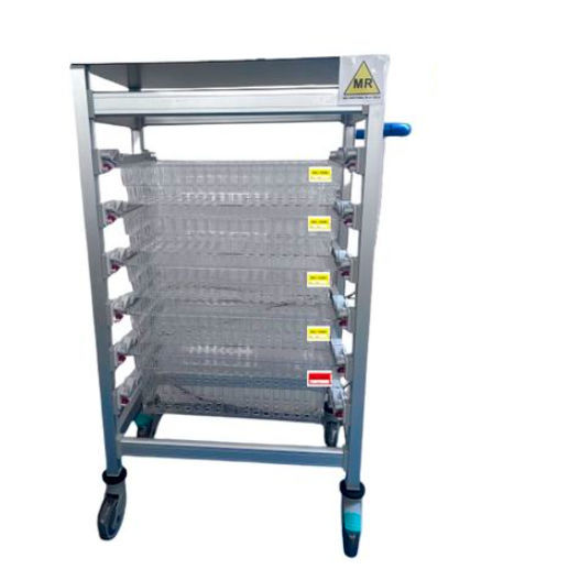 Medical trolley - Hongkong Medi - storage / plastic / 5-drawer