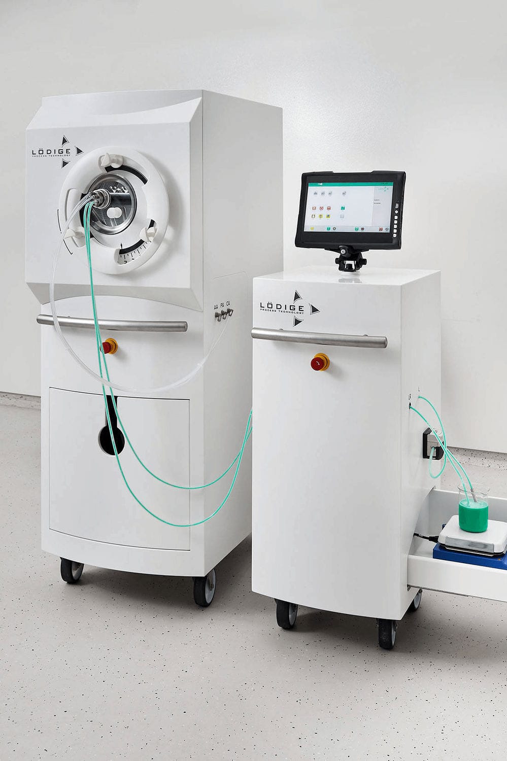 Tablet coating system - LC Series - Lödige - weight / laboratory / modular