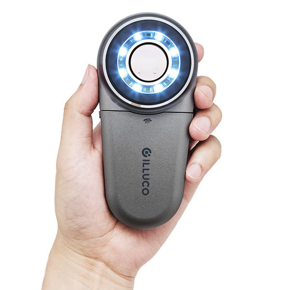 White LED dermatoscope - IDS-1100 - Illuco Corporation - smartphone ...