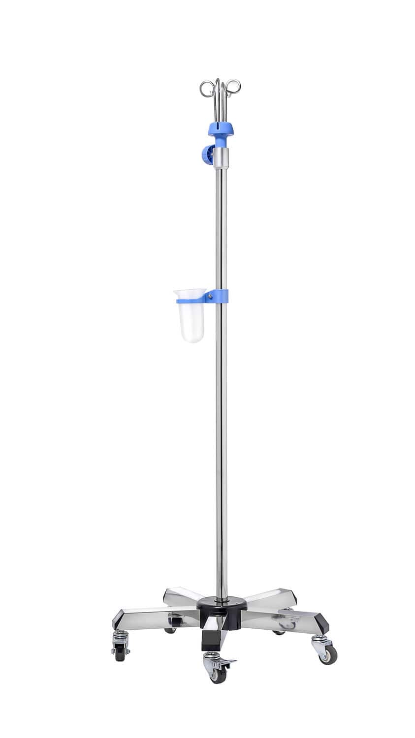 4-hook IV pole - MK-IS09 - Zhangjiagang Medi Medical Equipment - on ...