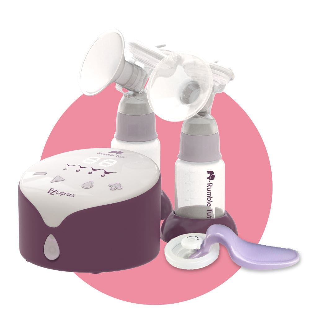Electric breast pump - EZ Express - Rumble Tuff - double