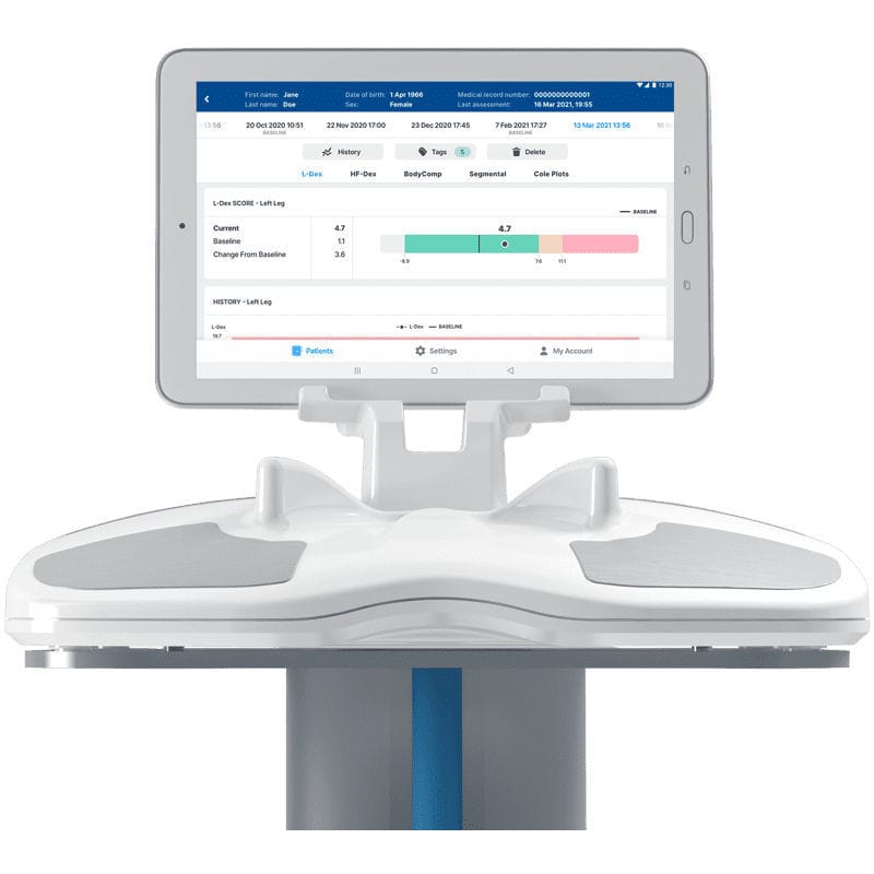 Test web application - SOZO® - Impedimed - medical / clinical / test