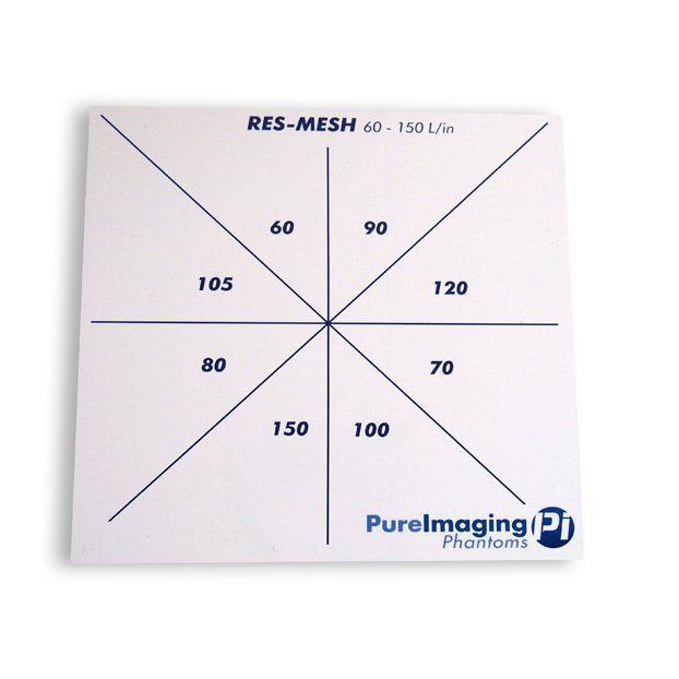 Fluoroscopy test phantom - RESMESH - Pure Imaging Phantoms - general ...