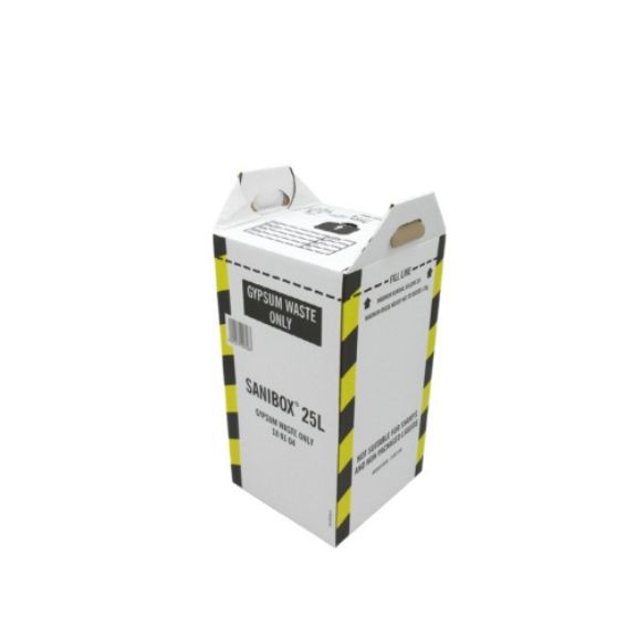 Waste container - SANIBOX® gypsum 25 - Daniels Healthcare - cardboard