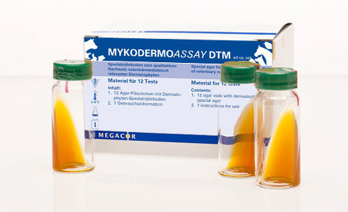 Veterinary laboratory reagent - MYKODERMOASSAY DTM - MEGACOR Diagnostik ...
