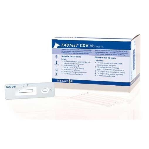 Rapid canine distemper test - FASTest® CDV Ab - MEGACOR Diagnostik ...