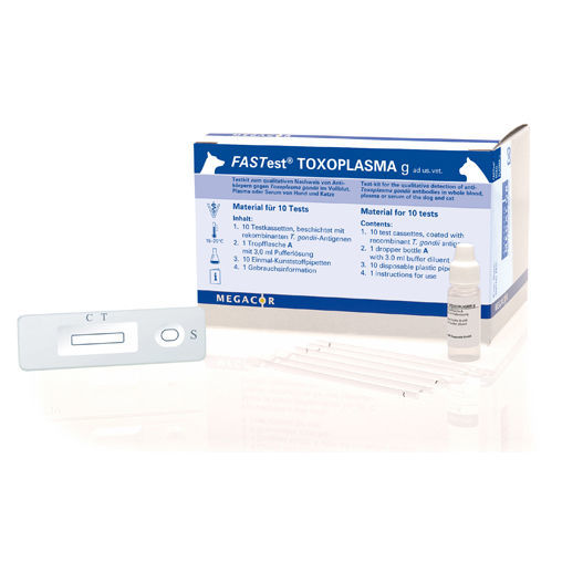 Rapid infectious disease test - FASTest® TOXOPLASMA - MEGACOR ...
