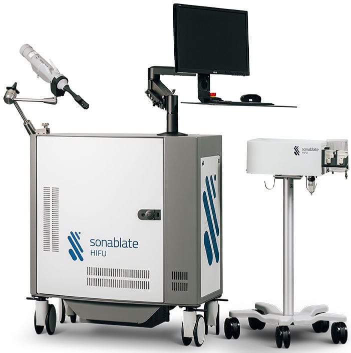 Prostate tumor treatment HIFU ablation system - Sonacare Medical - MRI ...