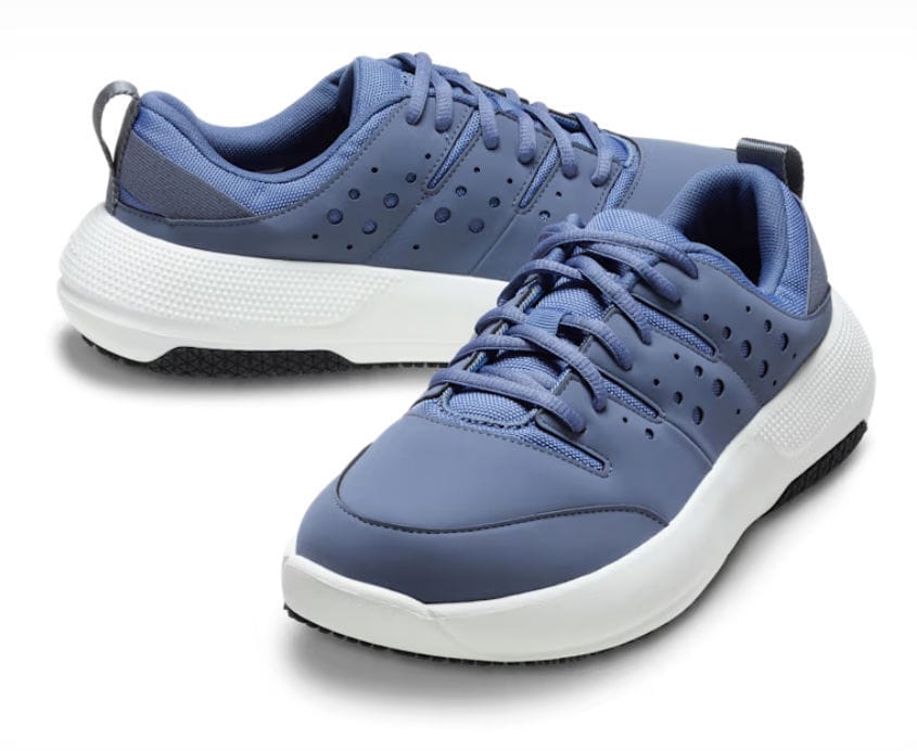 Men's hospital shoes - 209475 - Crocs - breathable / anti-slip / blue