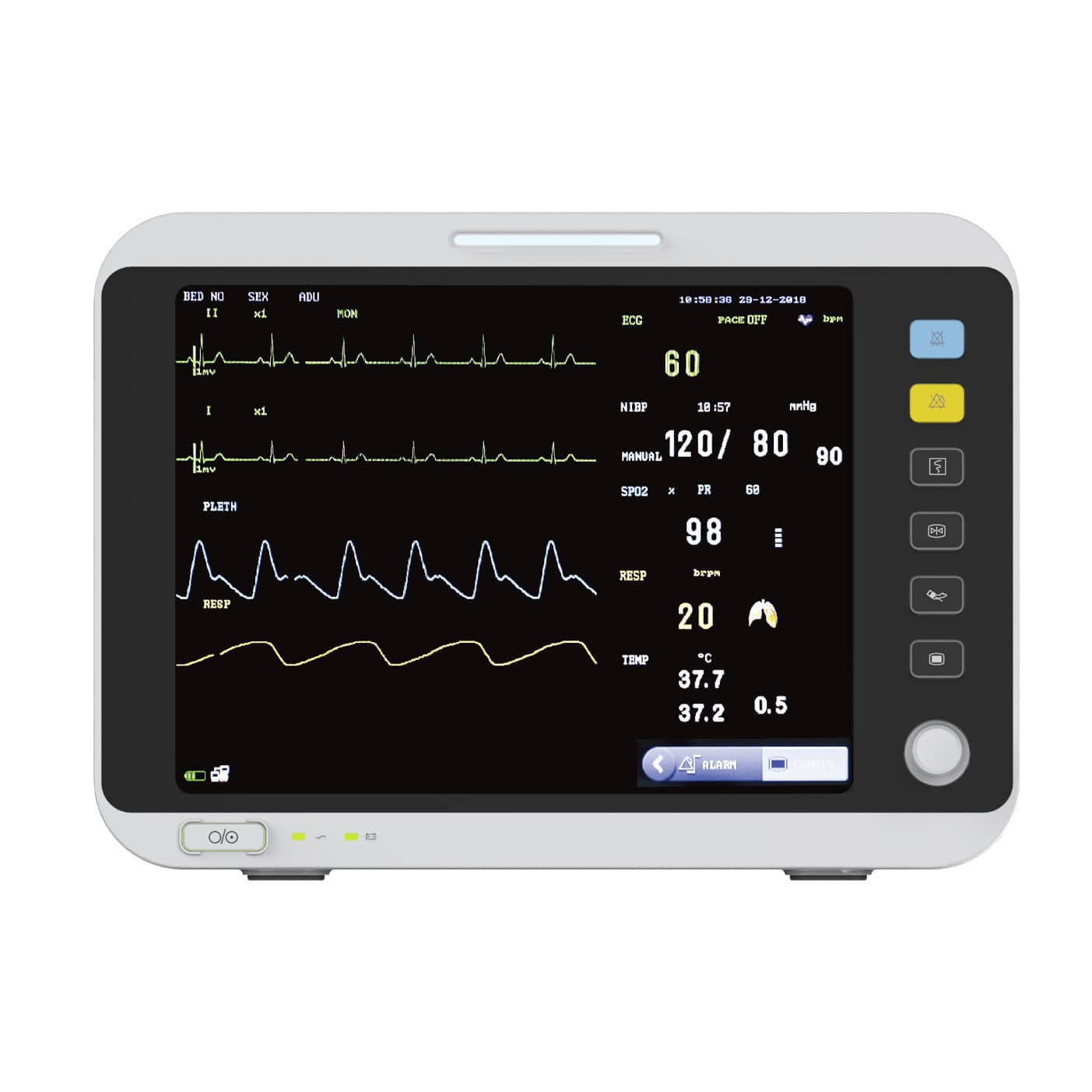 Portable patient monitor - HF-8000CS - Shanghai Huifeng Medical ...