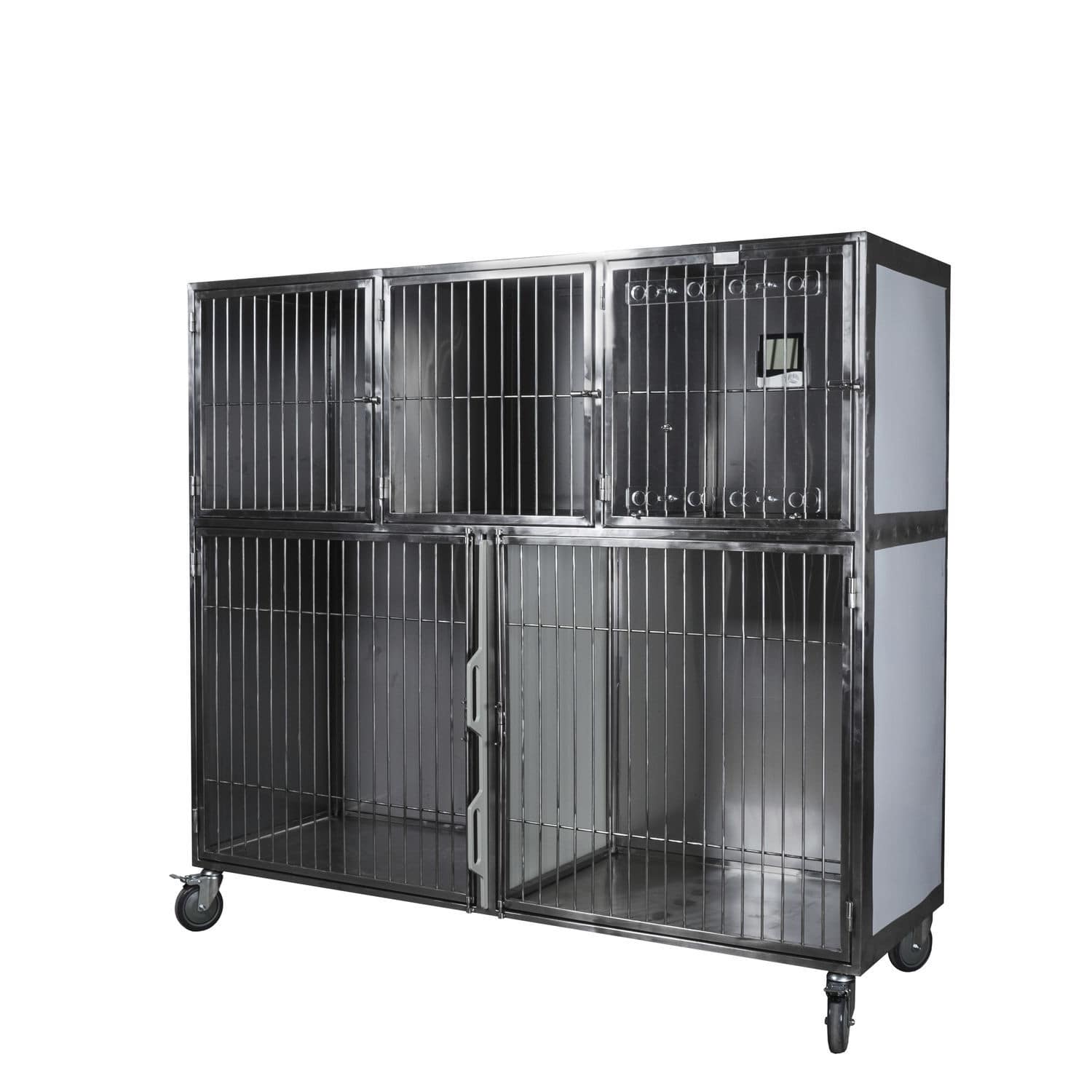 5-compartment veterinary cage - 80376 - Vetbot - two-level / portable ...