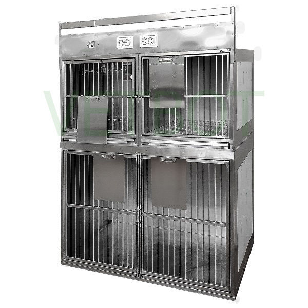 Cat veterinary cage - №80328.2 - Vetbot - for dogs / modular ...
