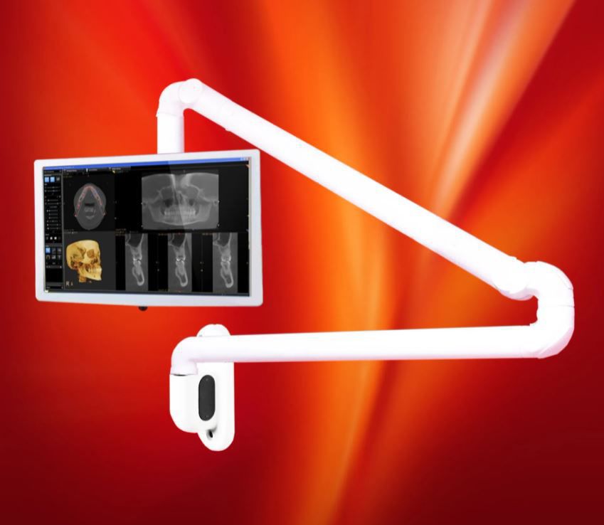 Wall-mounted monitor support arm - BAMCP2A3F3PM2 - B&D - Bracci ...