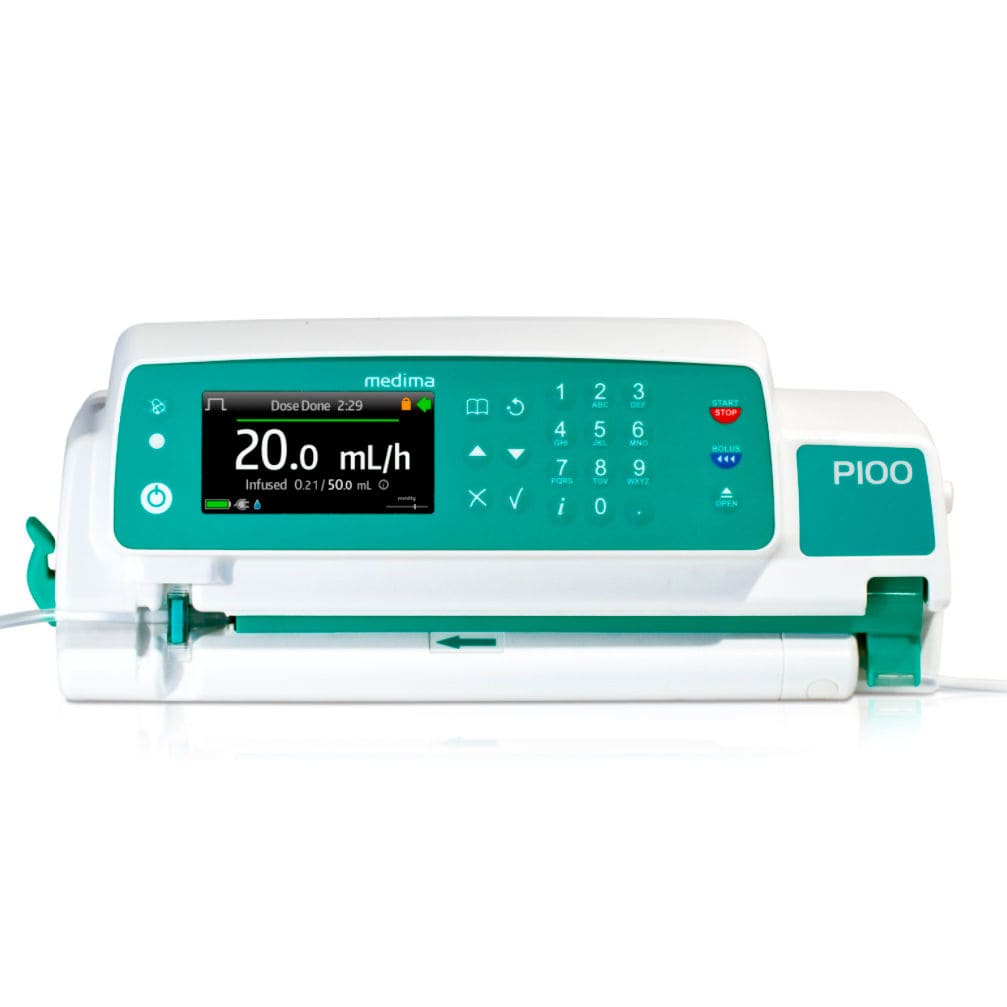 1-way infusion pump - P100 - Medima - continuous / volumetric