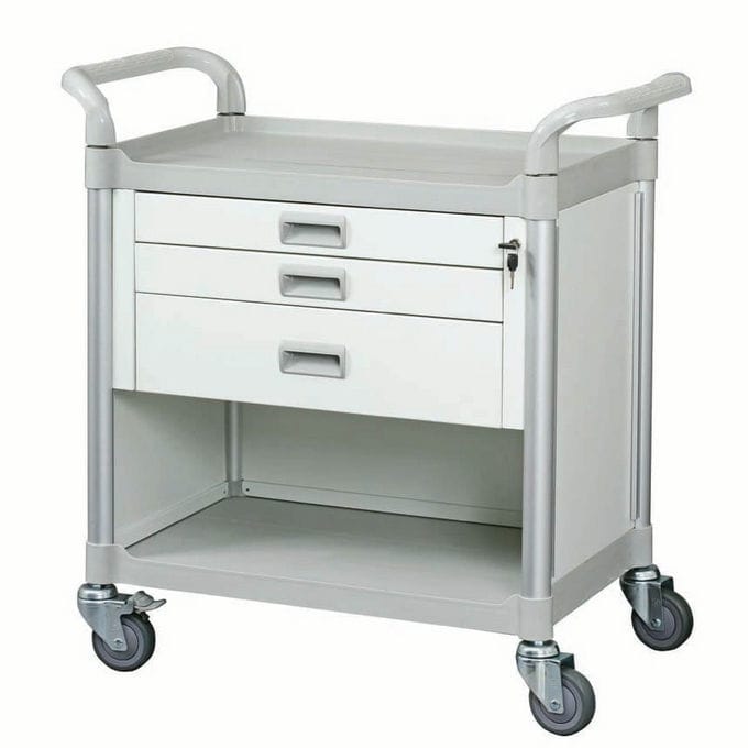 Medical trolley - Vita - IntraSpace - medication / transport / storage