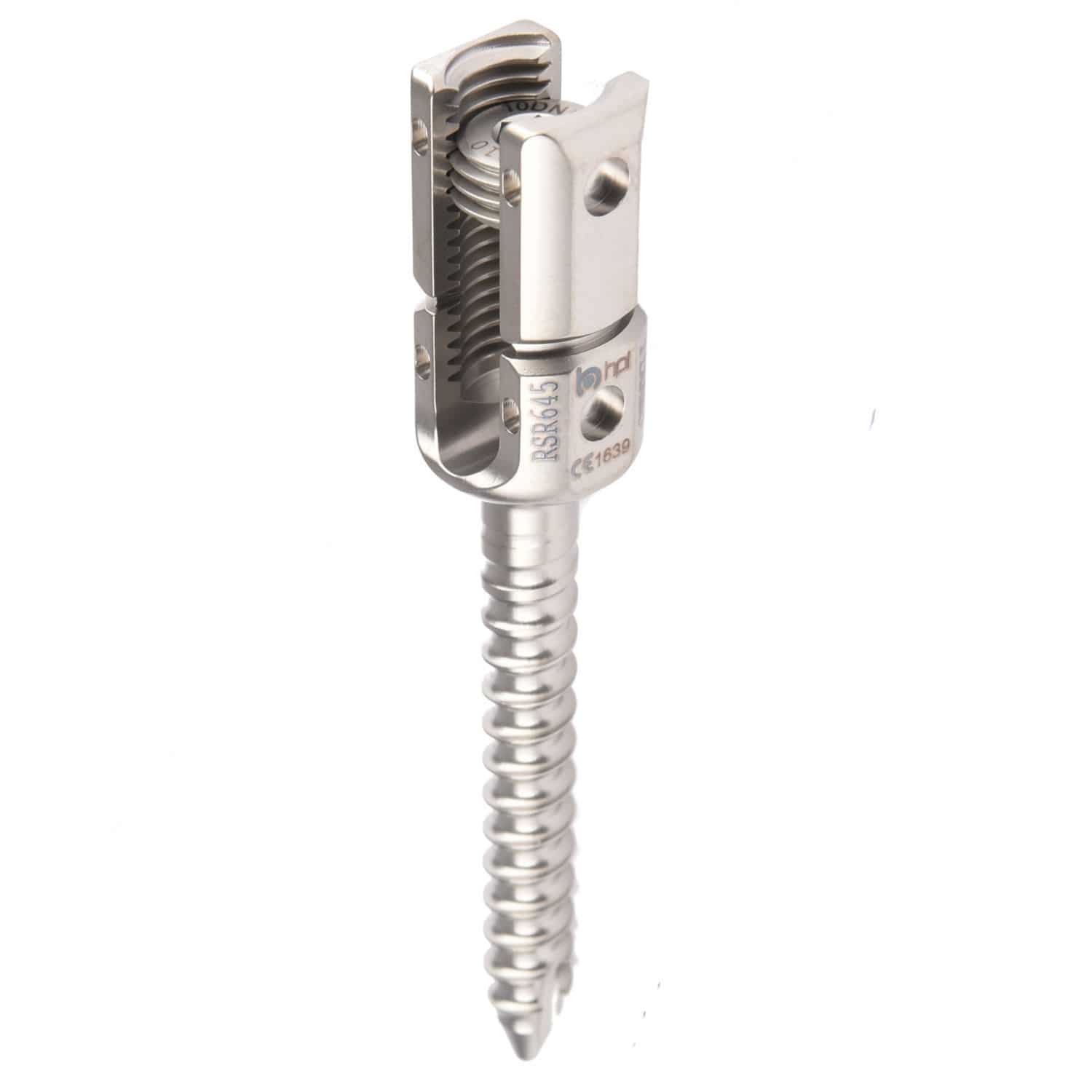 Thoracic-lumbar vertebra pedicle screw - REED Monoaxial Reduction Screw ...