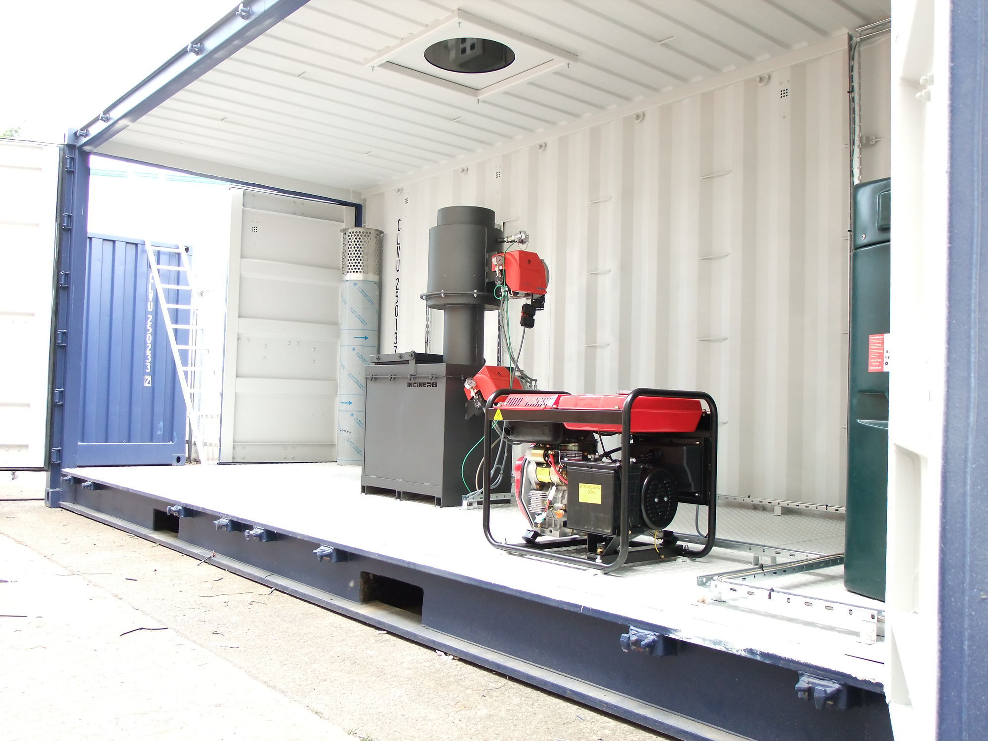 Medical waste incinerator - Inciner8 Ltd - for laboratory waste / waste ...