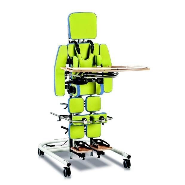 Electric stander - Berollka - Galkal - on casters / with harness