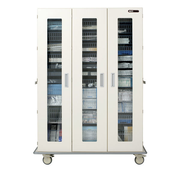 Storage cart - LXR-3P-LHG - MASS Medical Stroage - for humans / modular