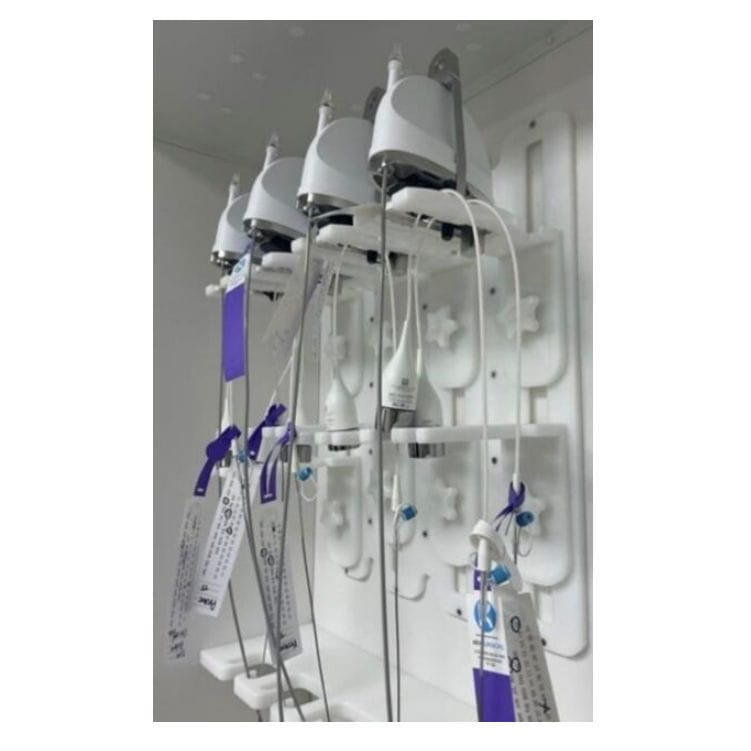 Hospital cabinet - SAS-ROBOT4 - MASS Medical Stroage - with hinged door