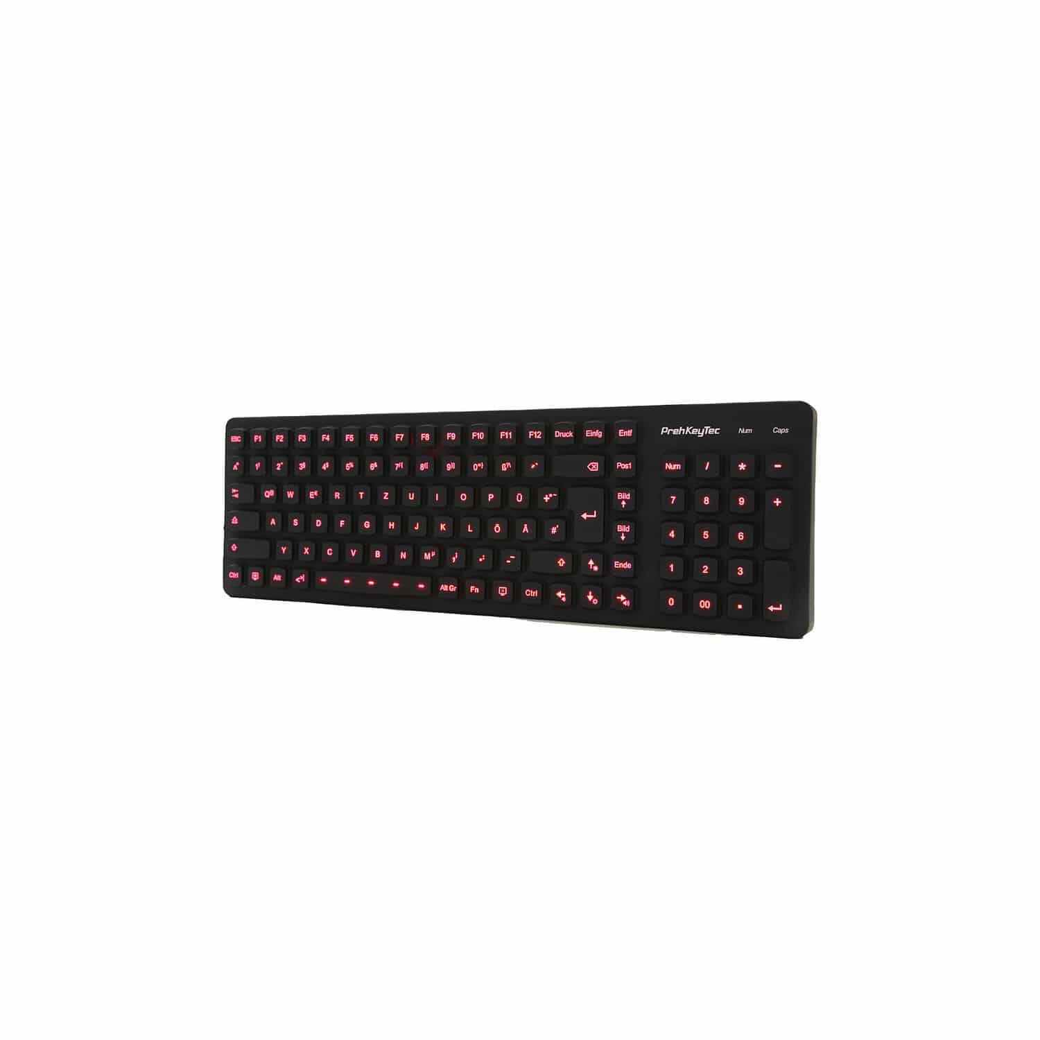 Keyboard with numeric keypad - SIK 2500 - PrehKeyTec GmbH - silicone ...