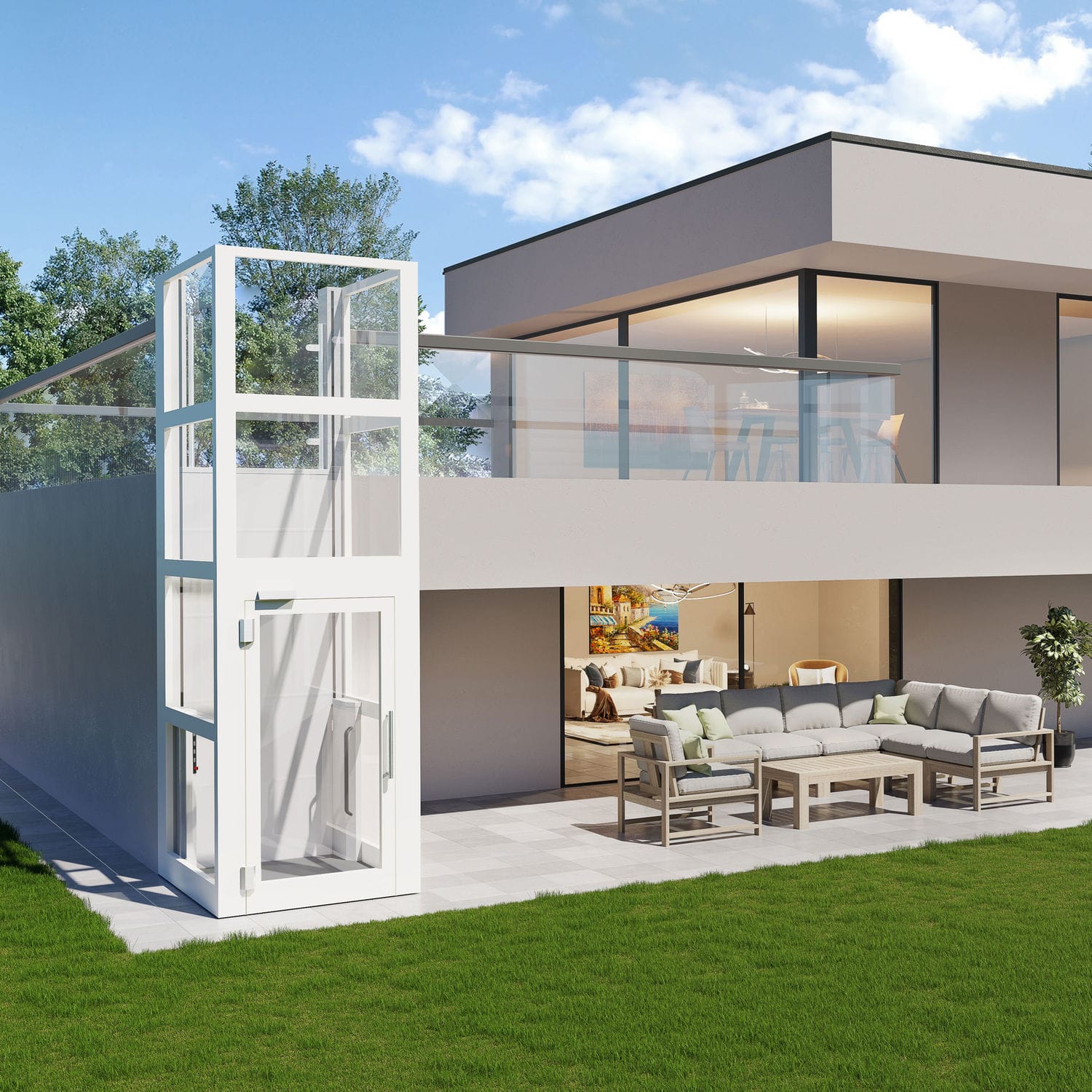 Nursing home elevator - DuraPorte - Ascendor GmbH - health center / for ...