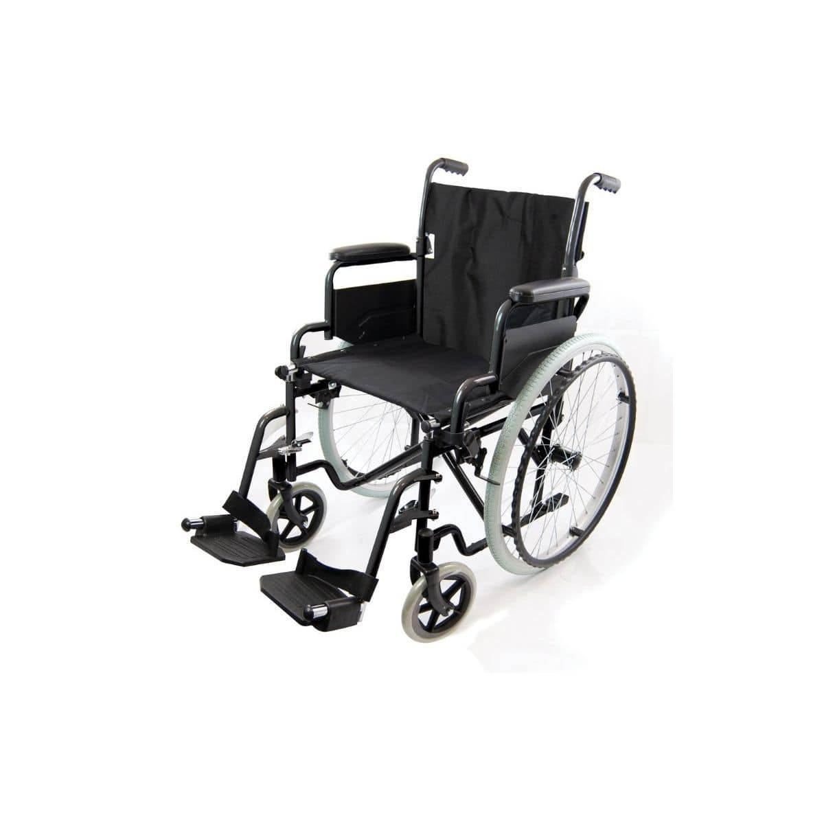 Manual wheelchair - ALT-1300 - Alerta Medical - outdoor / indoor / folding