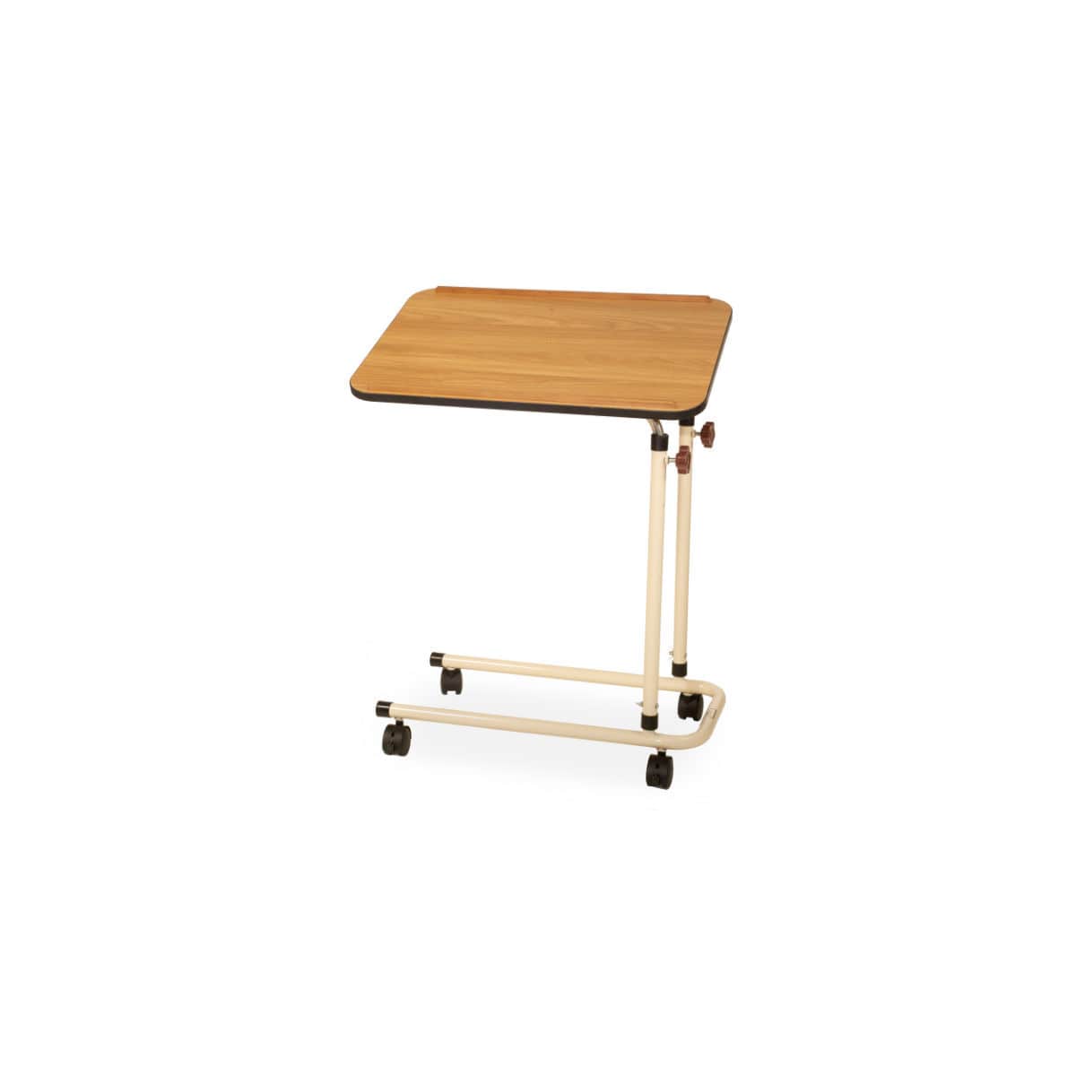 Overbed table on casters - ALT-751 - Alerta Medical - height-adjustable