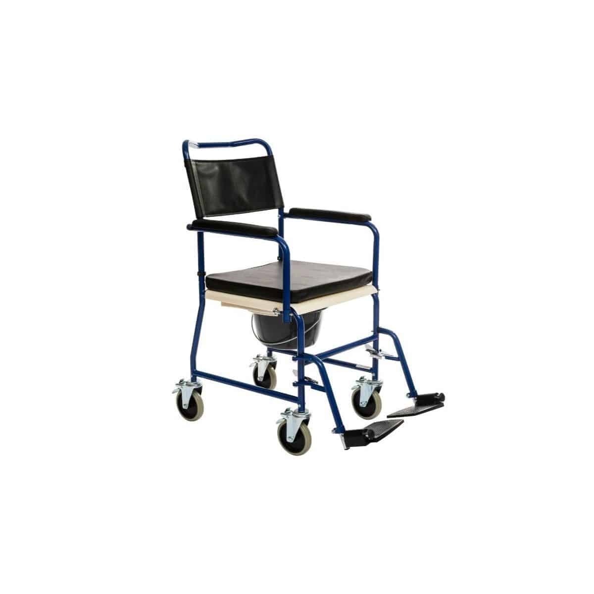 Adult commode chair - ALT-1200 - Alerta Medical - with armrests / with ...