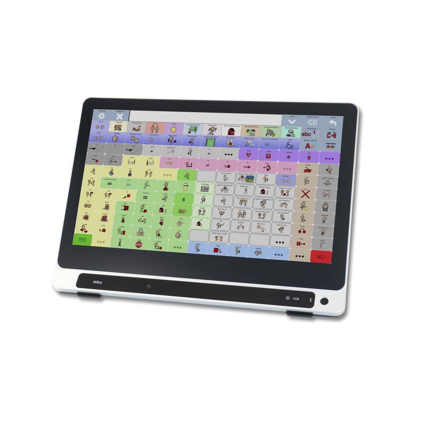Digital augmentative and alternative communication system - Tellus 6 ...