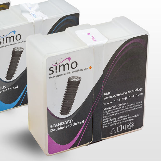 Cylindrical dental implant - Standard DOUBLE-LEAD THREAD - AMT srl ...