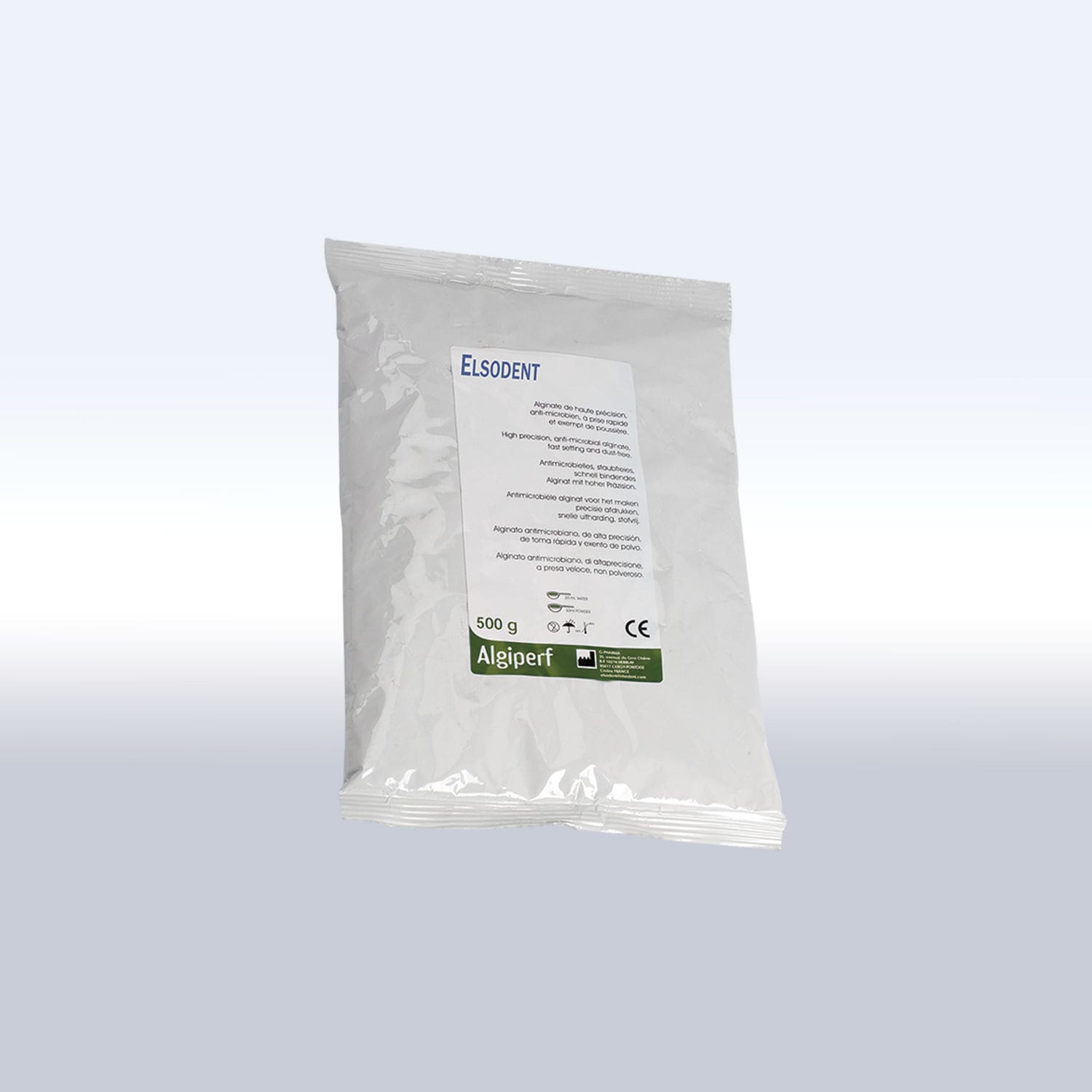 Alginate dental material - ALGIPERF - ELSODENT - for impression trays