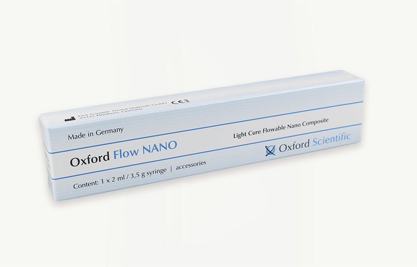 Flowable composite dental material - FLOW NANO - First Scientific ...
