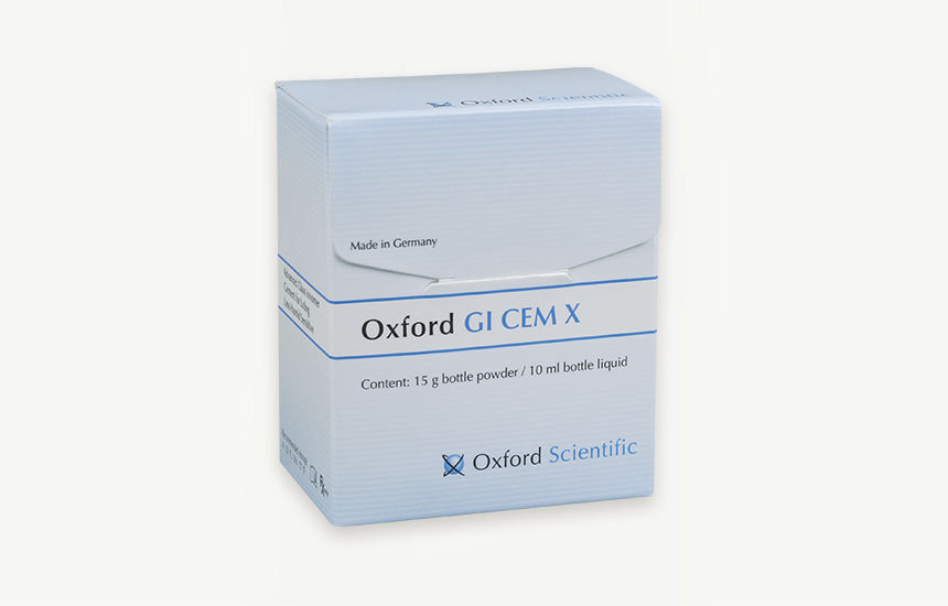 Dental restoration cement - GI CEM X - First Scientific Dental ...