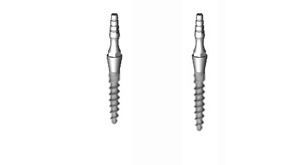 Conical dental mini-implant / titanium / external / self-tapping - Mini ...