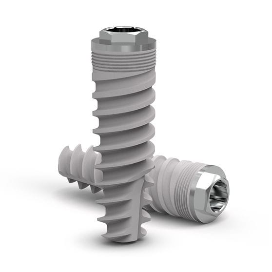 Conical dental implant - ZM8®S - Ziacom Medical - titanium / external ...