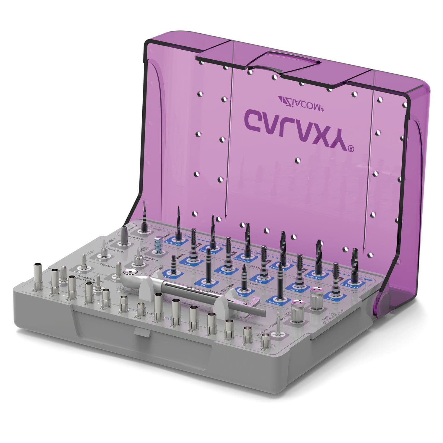 Dental implant surgery instrument kit - Galaxy® - Ziacom Medical